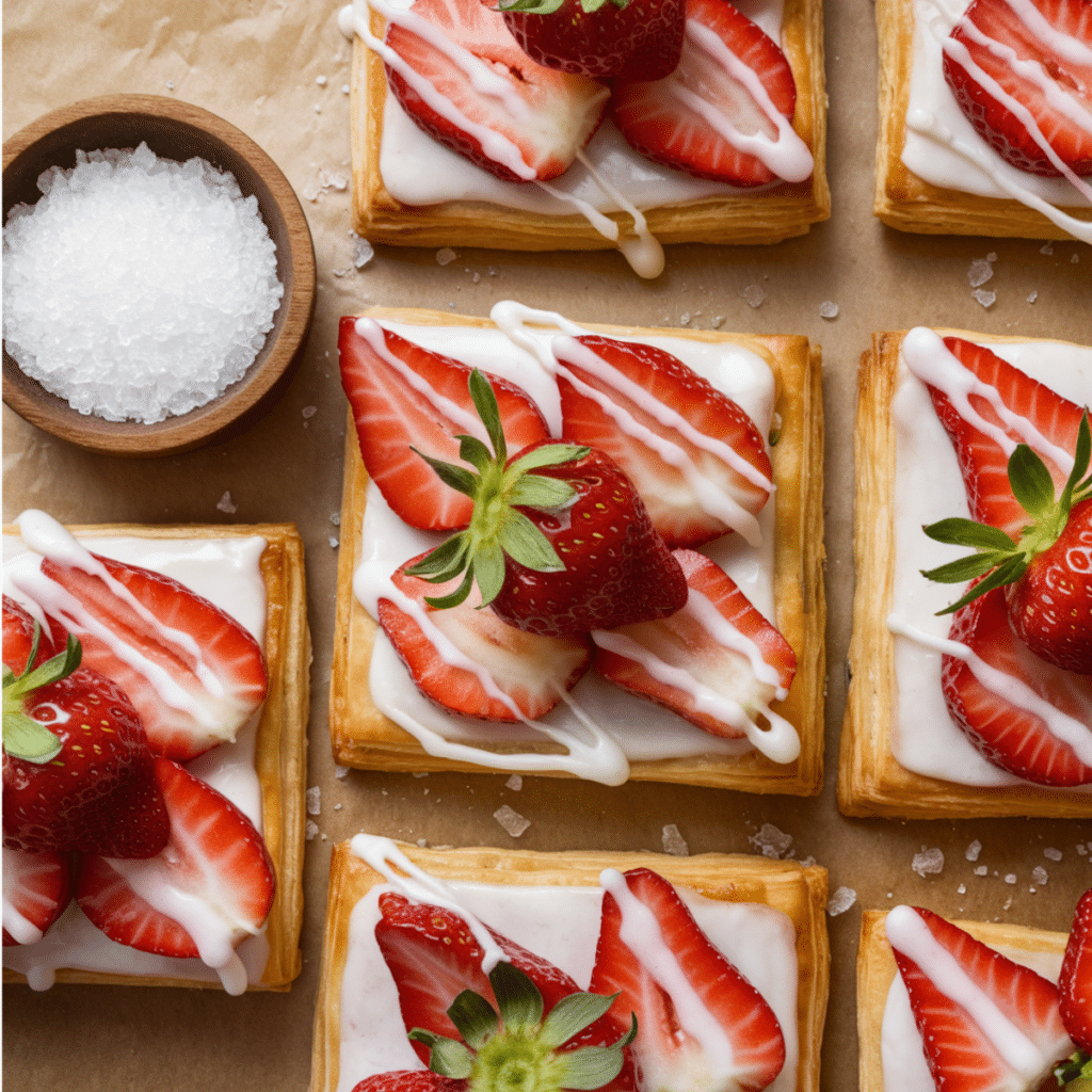 Easy Strawberry Puff Pastry Recipe