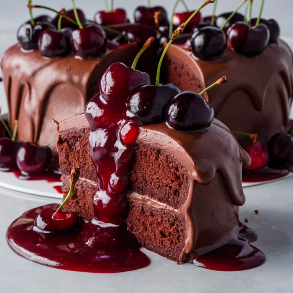 Easy Chocolate Cherry Cake Recipe
