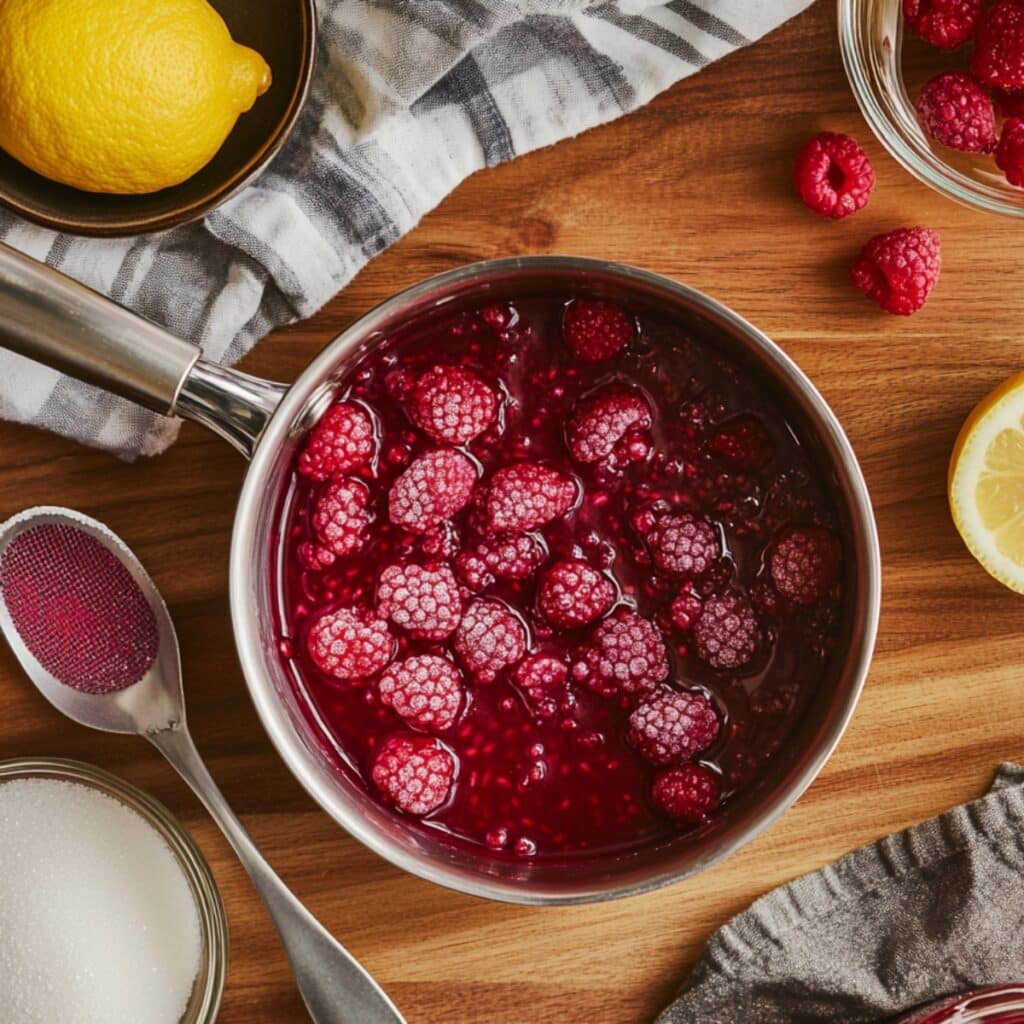 Easy & Moist Chocolate Raspberry Cake