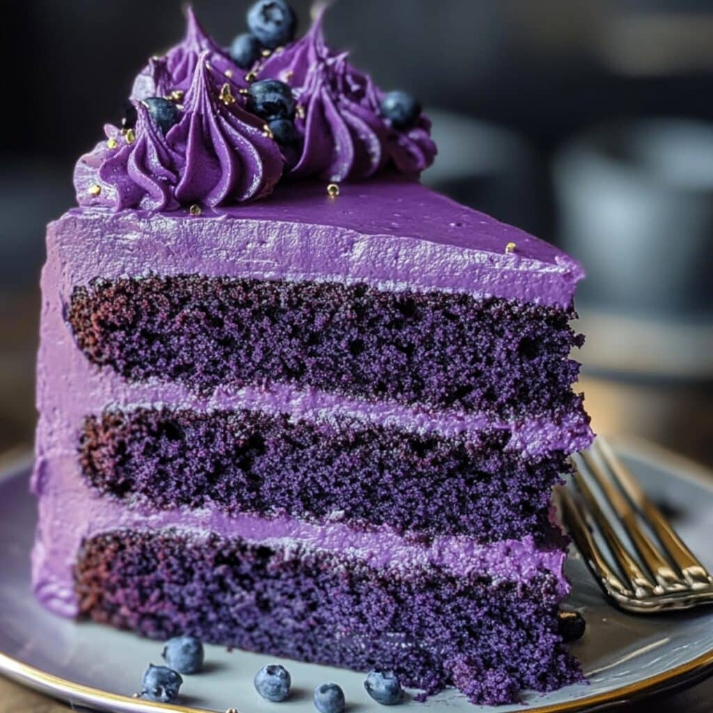 The Best Purple Velvet Cake Recipe