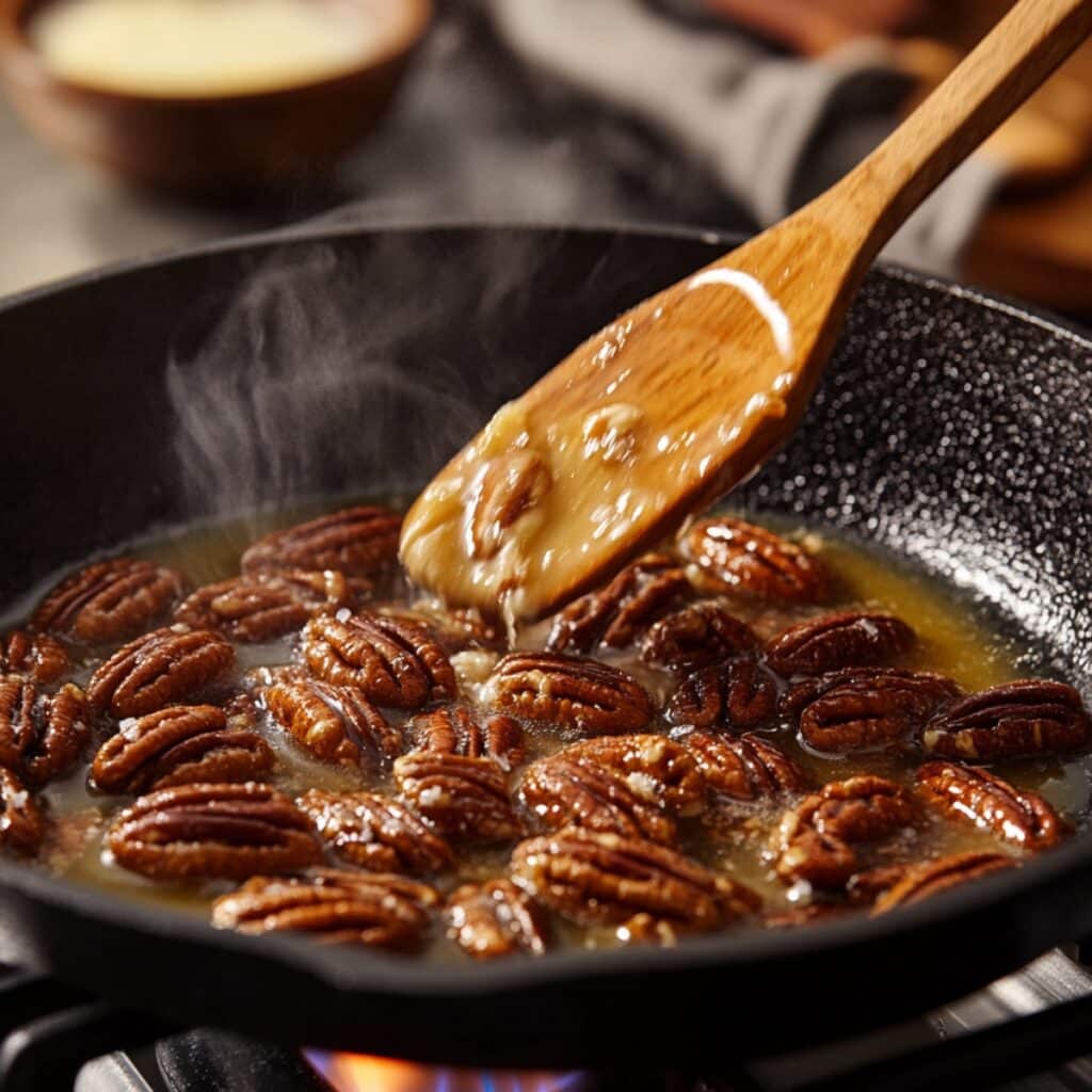 Easy & Quick Butter Pecan Cake
