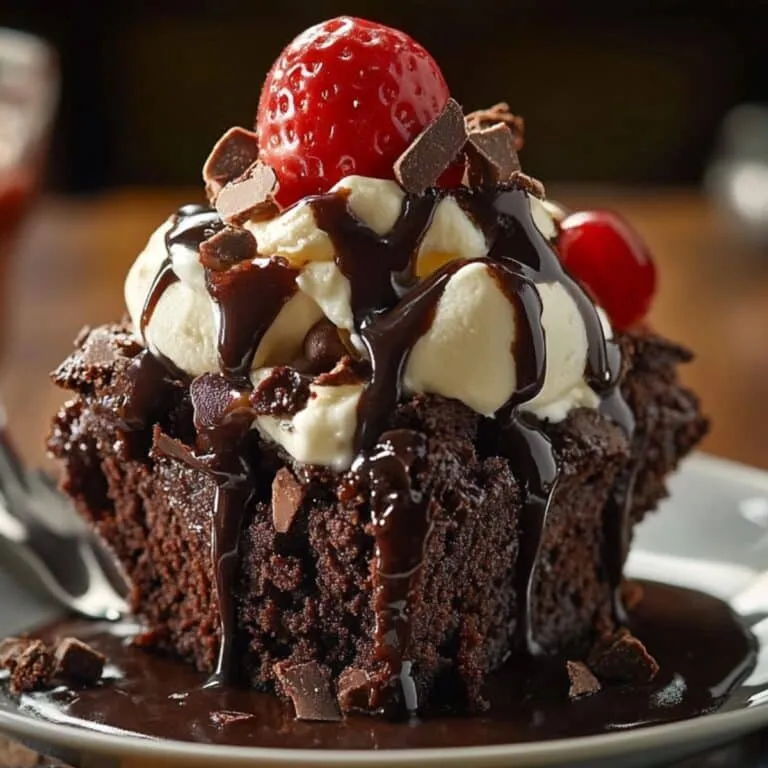 Easy Brownie Sundae Recipe