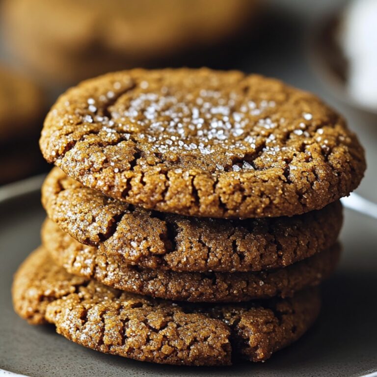 10-Minute Easy Molasses Cookies Recipe