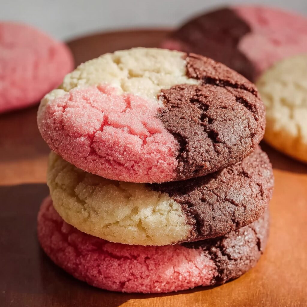 Easy Neapolitan Cookies Recipe in 30 Minutes