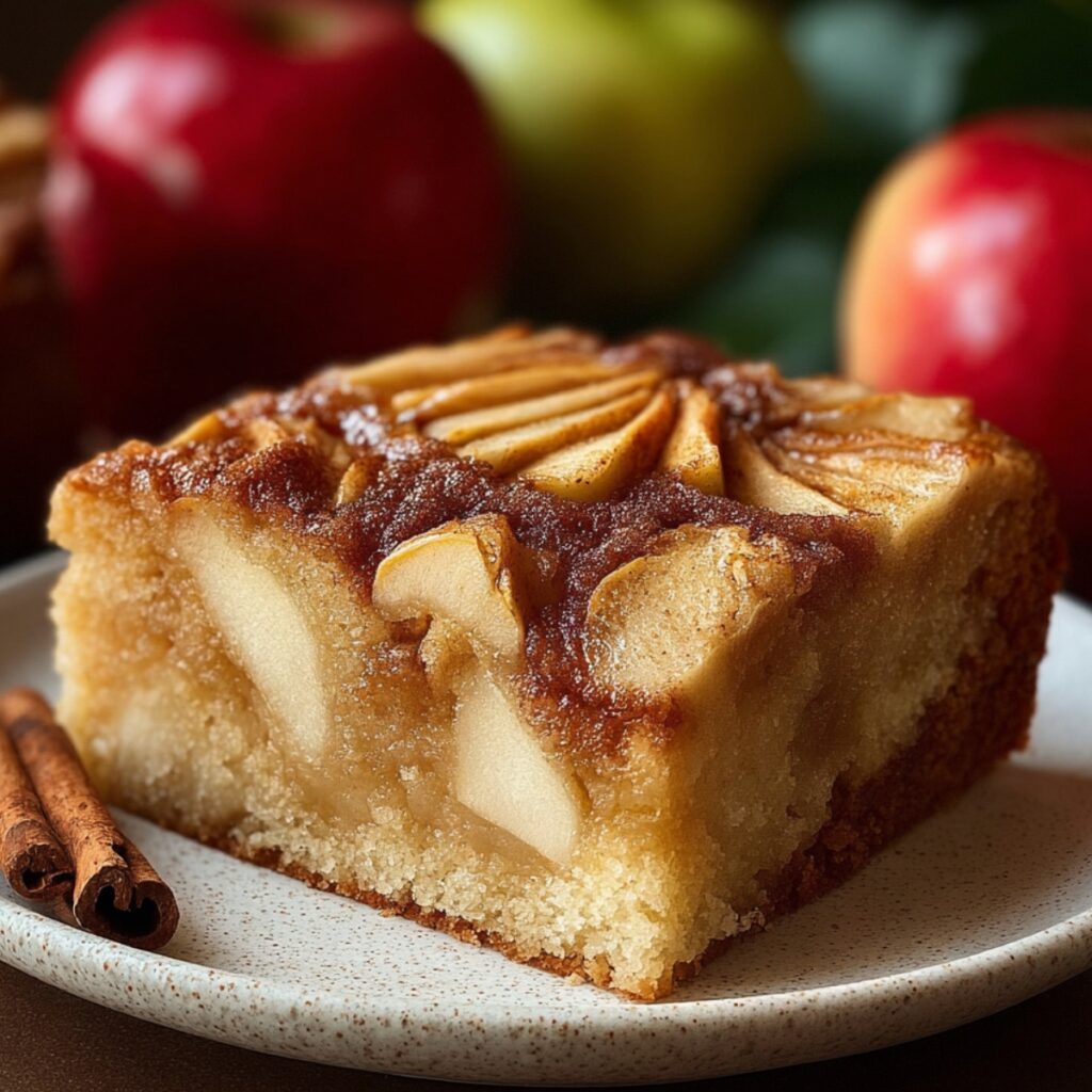 Easy Moist Apple Cinnamon Cake Recipe
