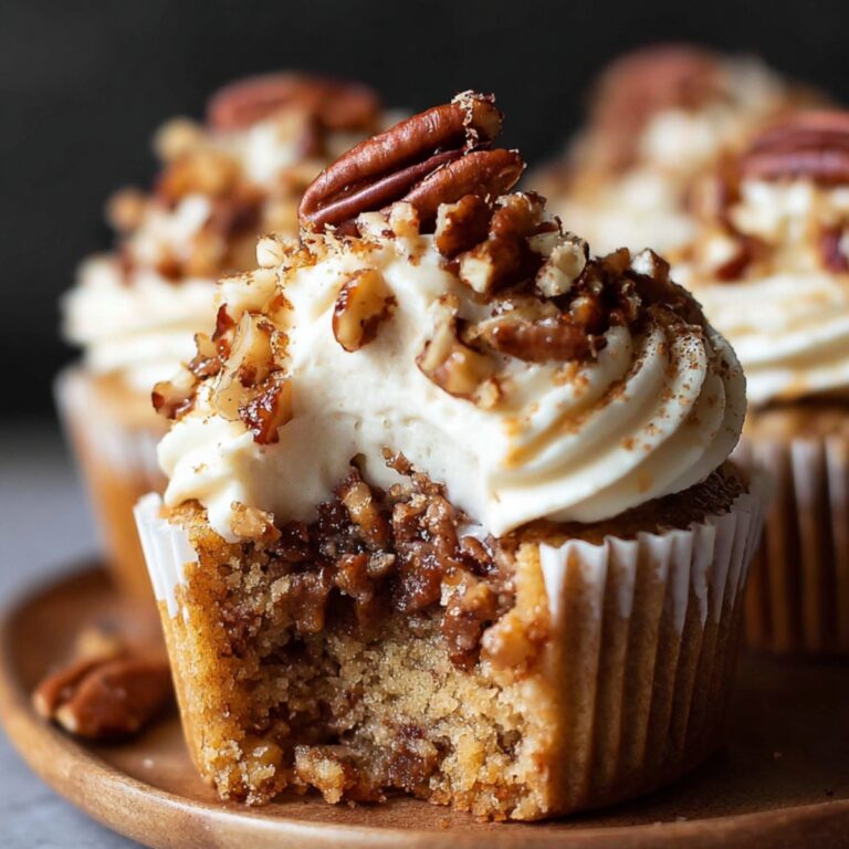 Easy Pecan Pie Cupcakes