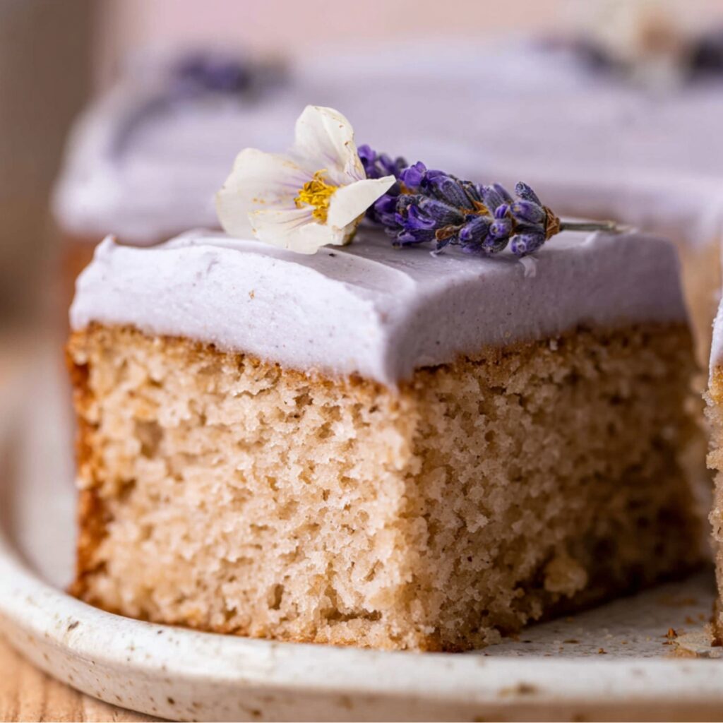 London Fog Cake Recipe | Easy Earl Grey Lavender Cake