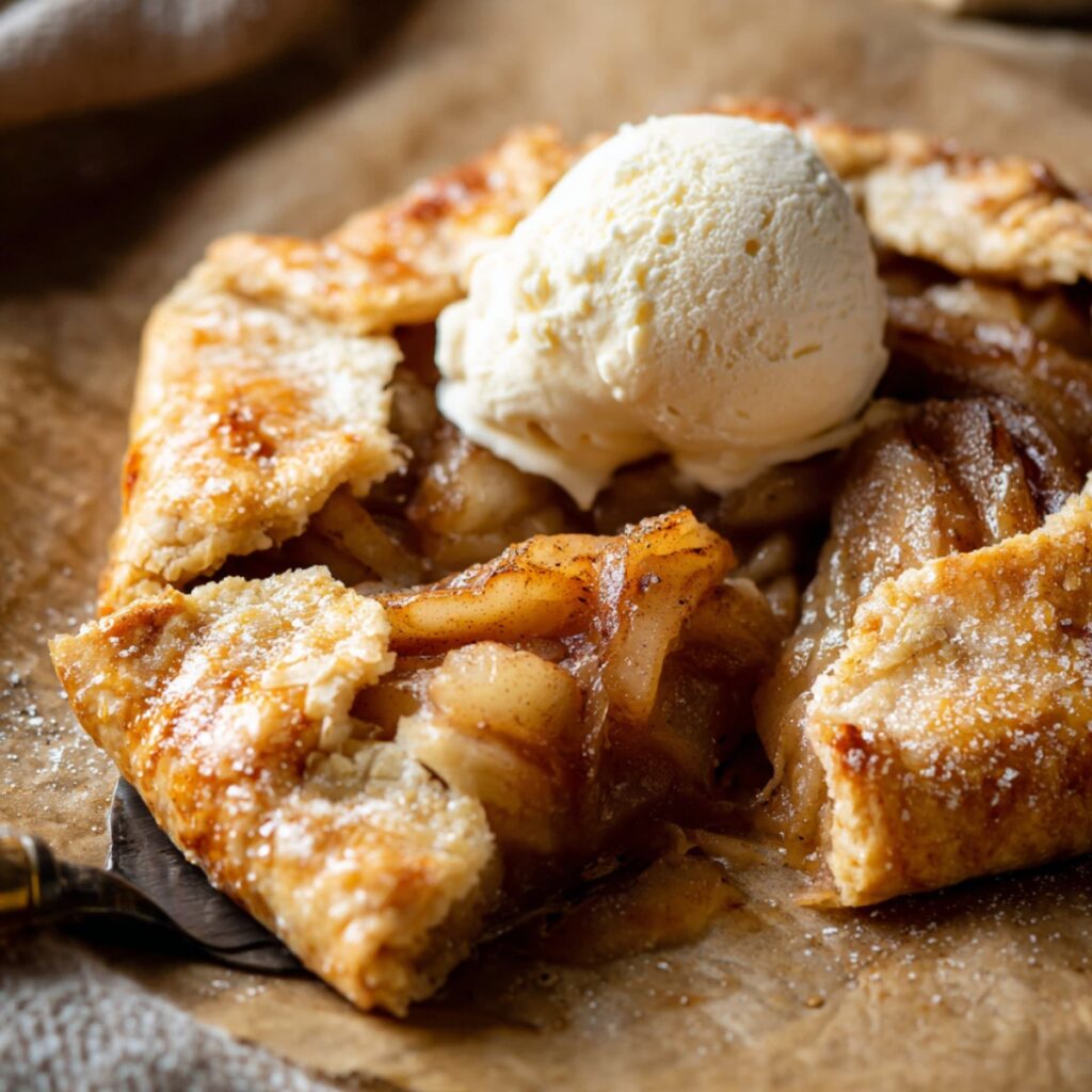 Easy Homemade Ginger Pear Galette Recipe